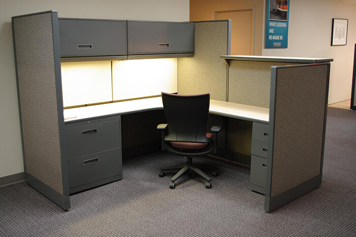 Remanufactured Haworth® Workstations & Cubicles | Davies Office